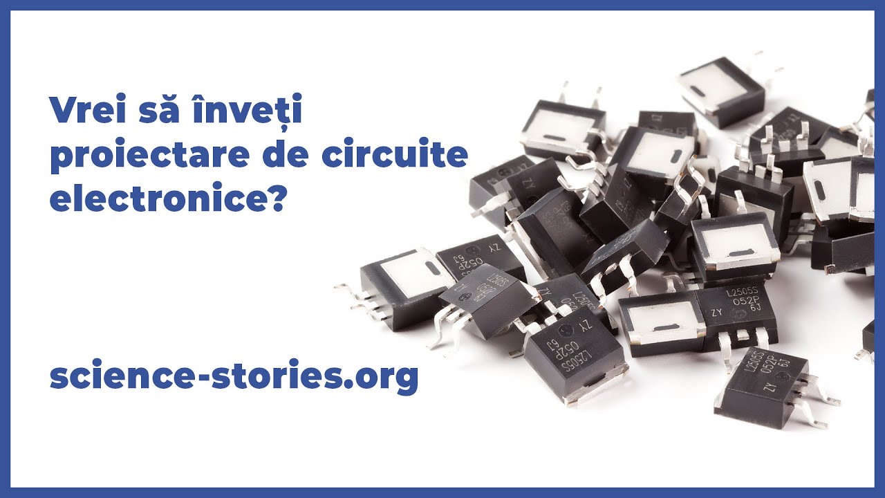 Tranzistor emitor comun, lectia completa pe science-stories.org - YouTube