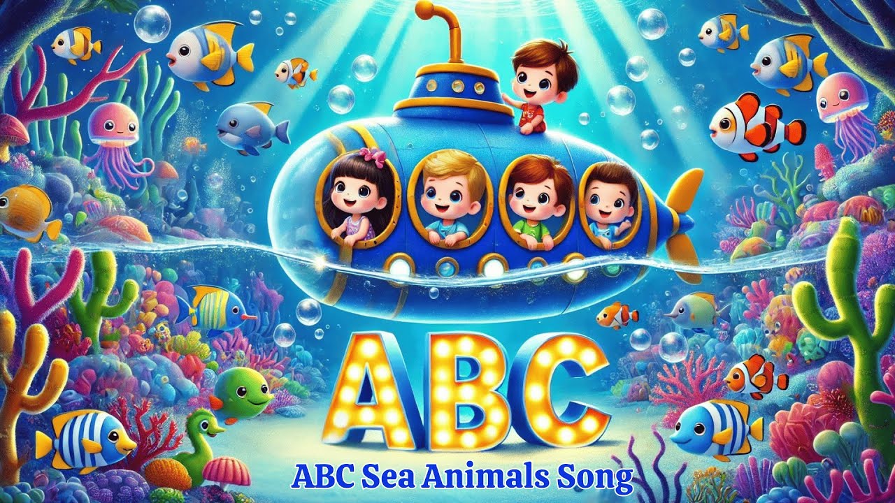 ABC Adventure: Dive into the Ocean and learn ABC with sea creatures ...