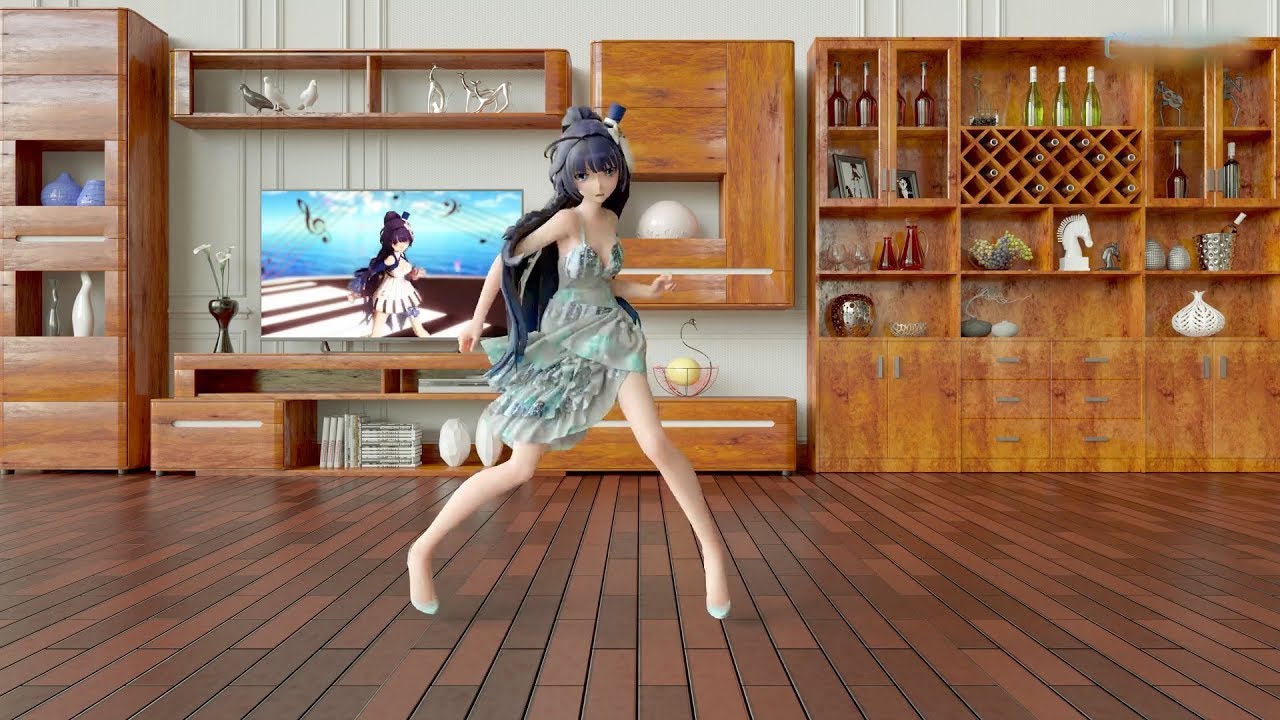 【MMD】dance|めい|Raiden Mei|💟MikuMikuDance|mmd dl - YouTube