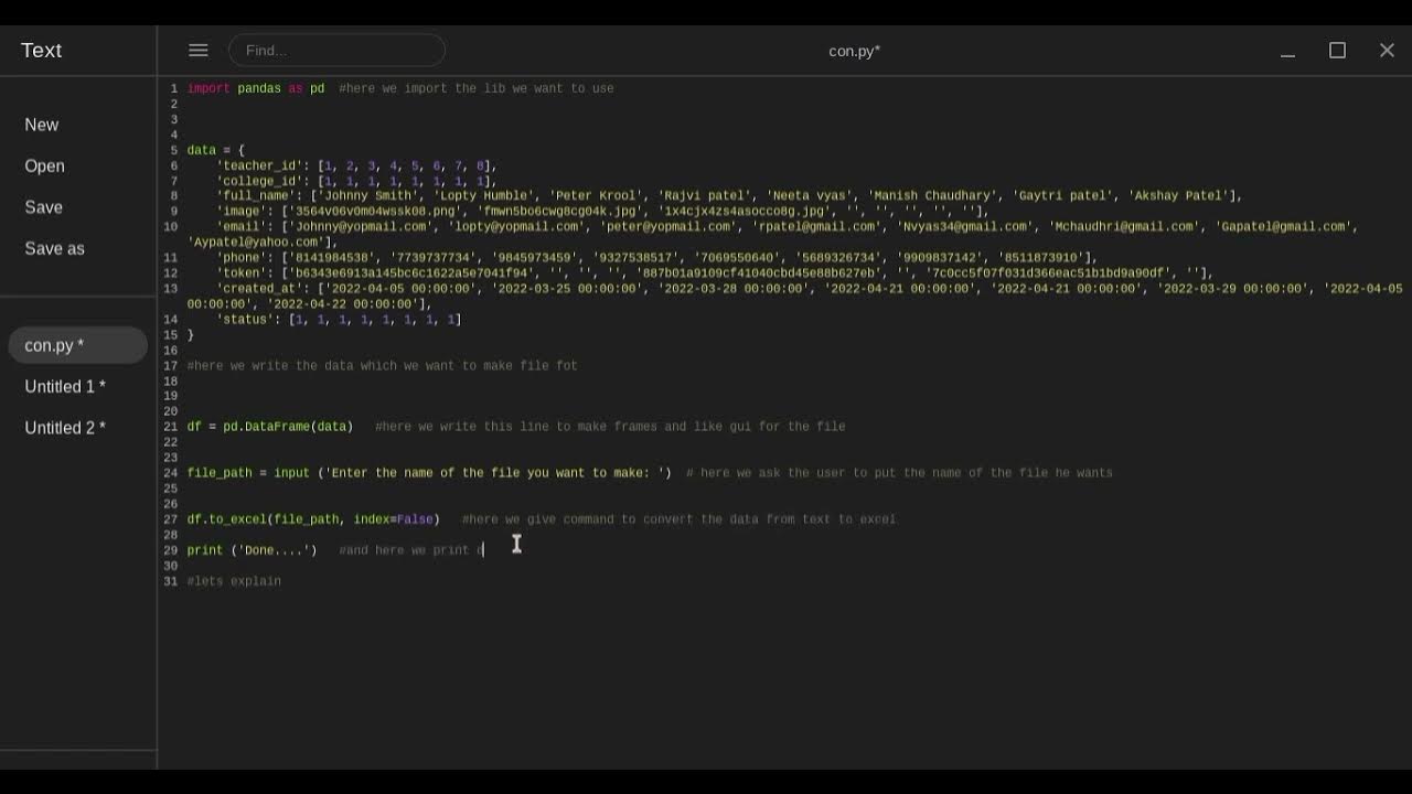 How To Build Tool To Convert From Text To Excel Or CSV?! - YouTube