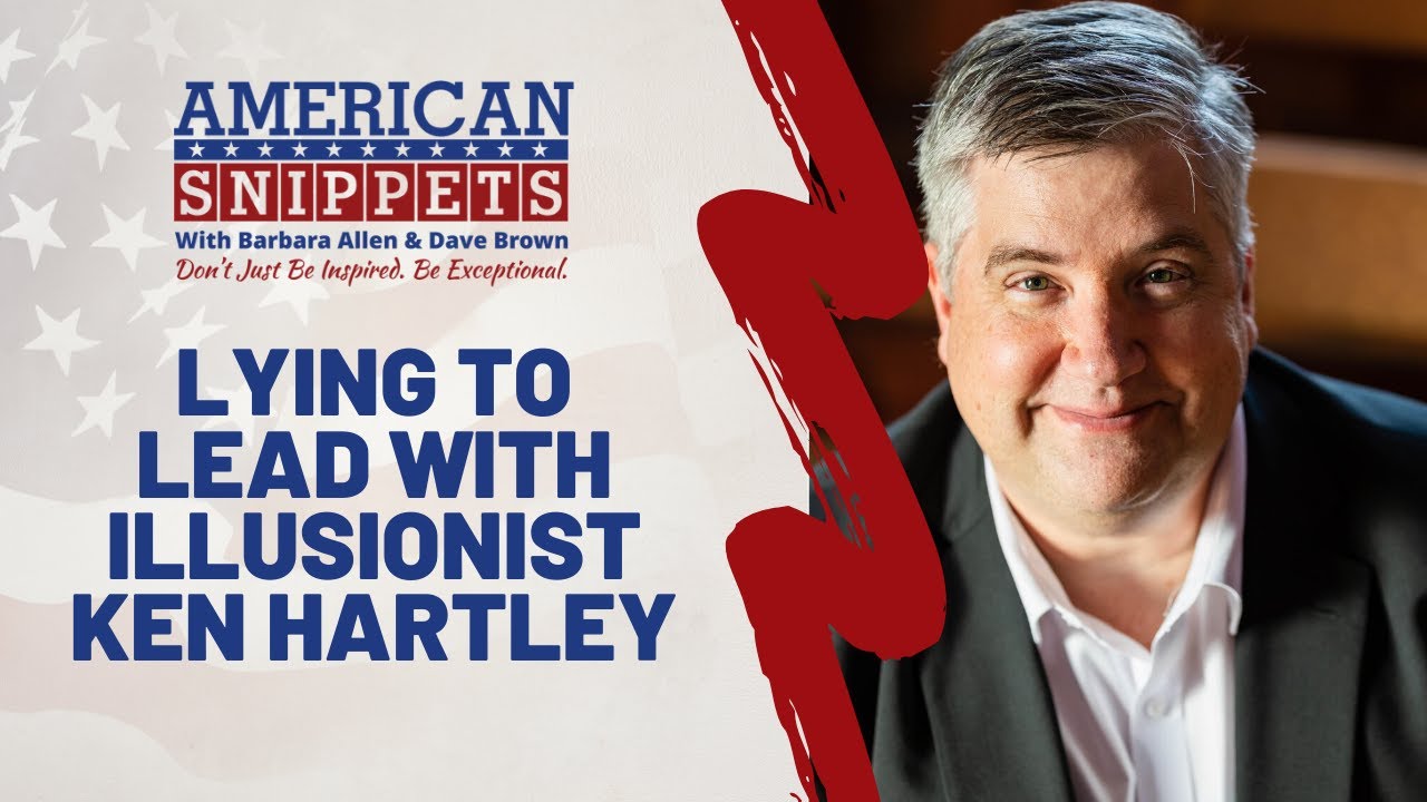 Lying to Lead with Illusionist Ken Hartley - YouTube