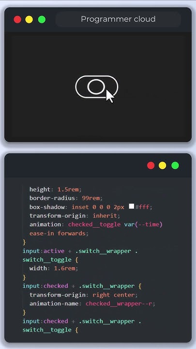 🔥💥 Create Aggressive Toggle Animation with HTML & CSS - YouTube