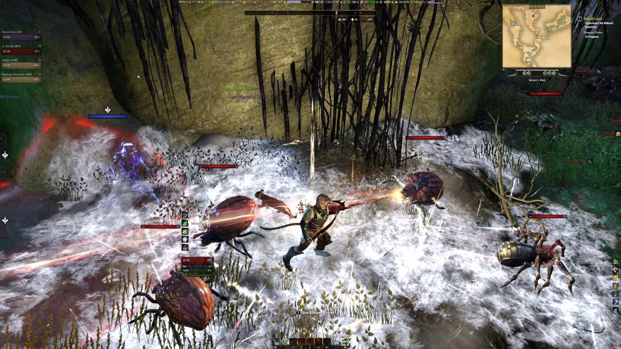 ESO Selene's Web (normal) Tank - YouTube