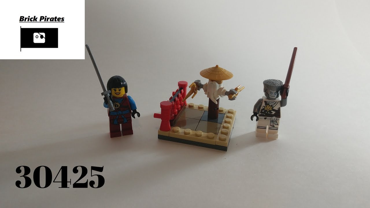 lego Speed Build Ninjago 30425 Master's Training Grounds - YouTube