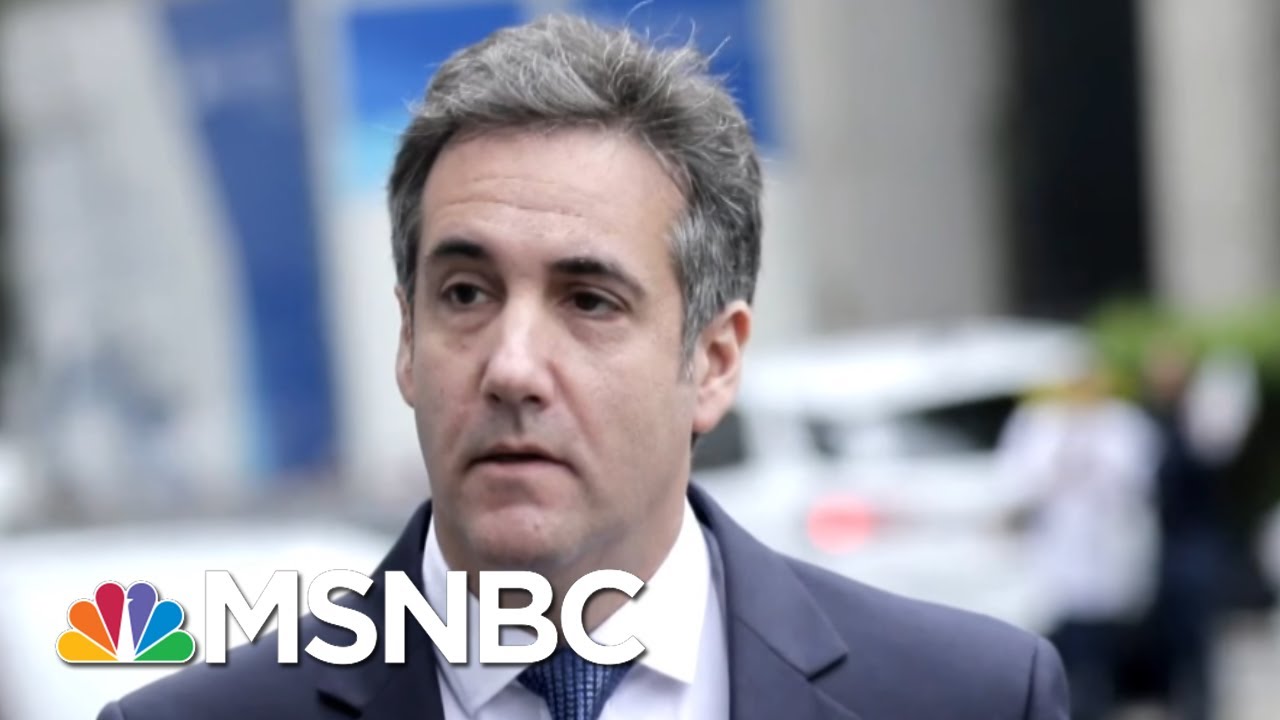 Michael Cohen Marks A 'Huge Shift' In Interview | Morning Joe | MSNBC ...