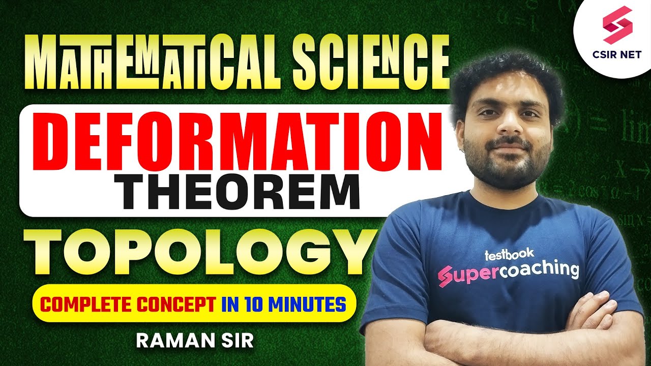 Deformation Theorem Topology| Mathematical Science| Complete Concept ...