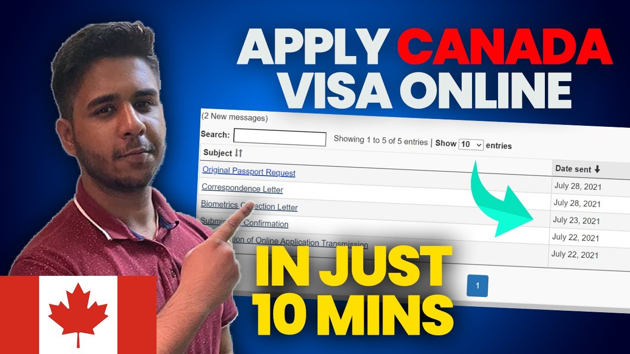 HOW TO APPLY STUDY VISA FOR CANADA ONLINE | STEP BY STEP PROCESS 2021 ...
