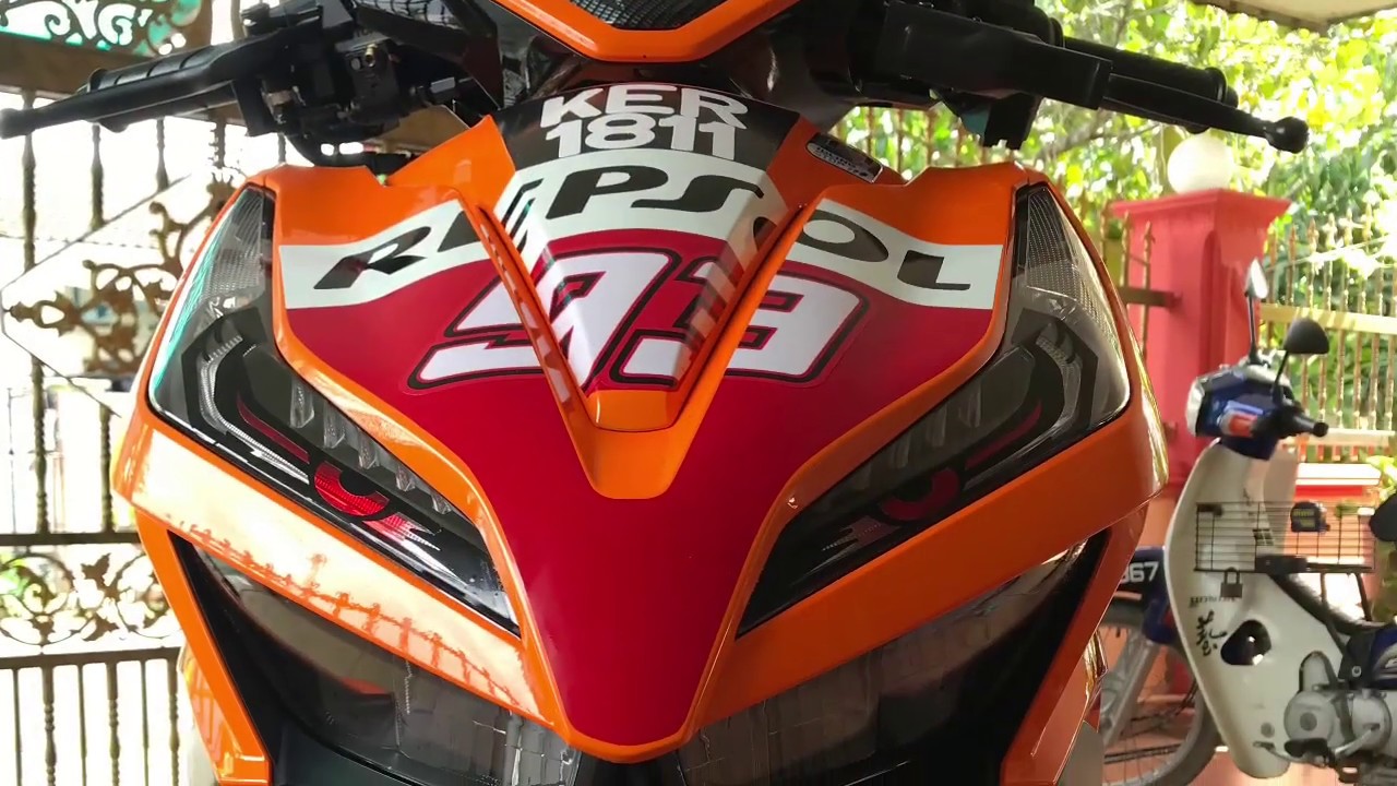 Modified Honda Vario 150 Malaysia | Repsol 93 | Marc Marquez | 2020 ...