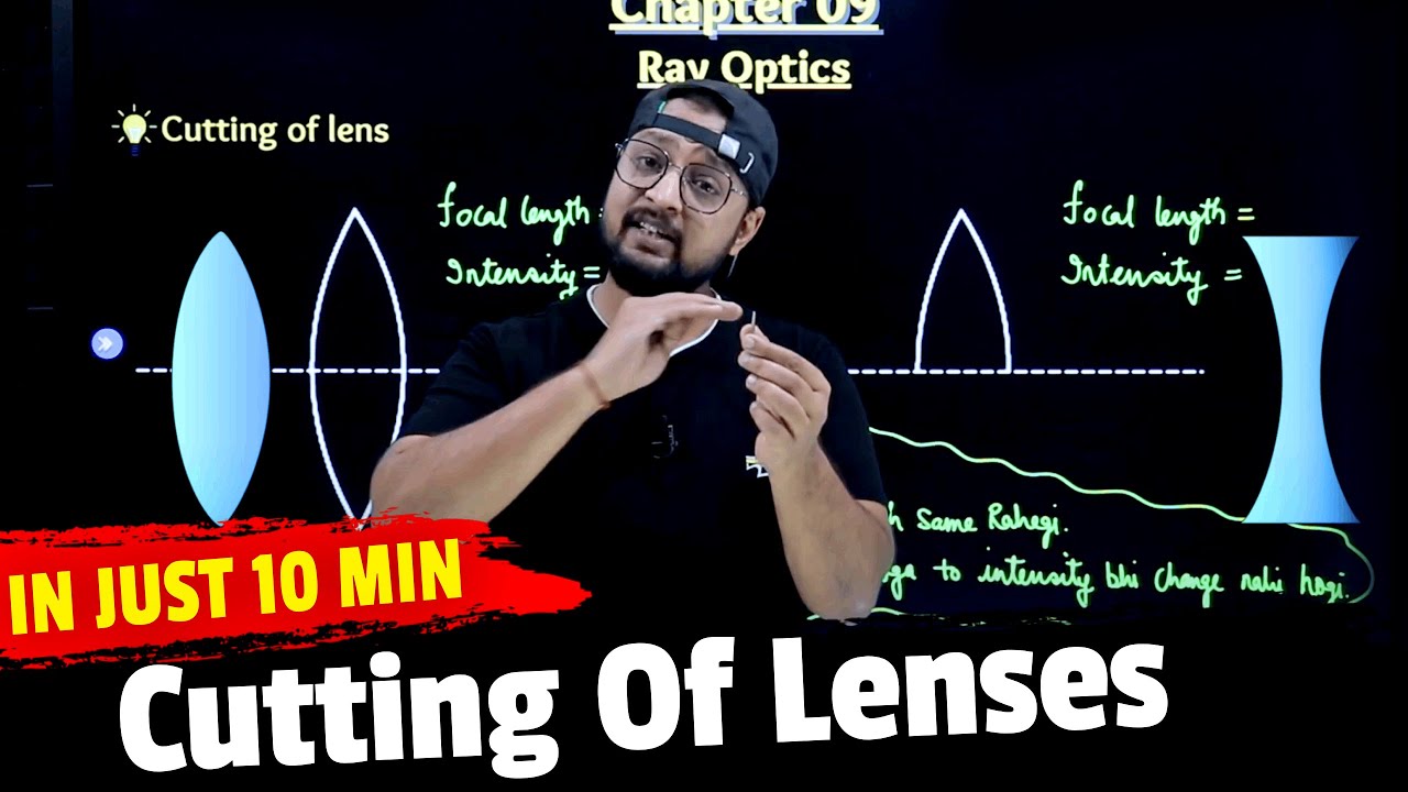 22. Chapter -9 Ray Optics | Cutting Of Lens | Physics Baba 2.0 - YouTube