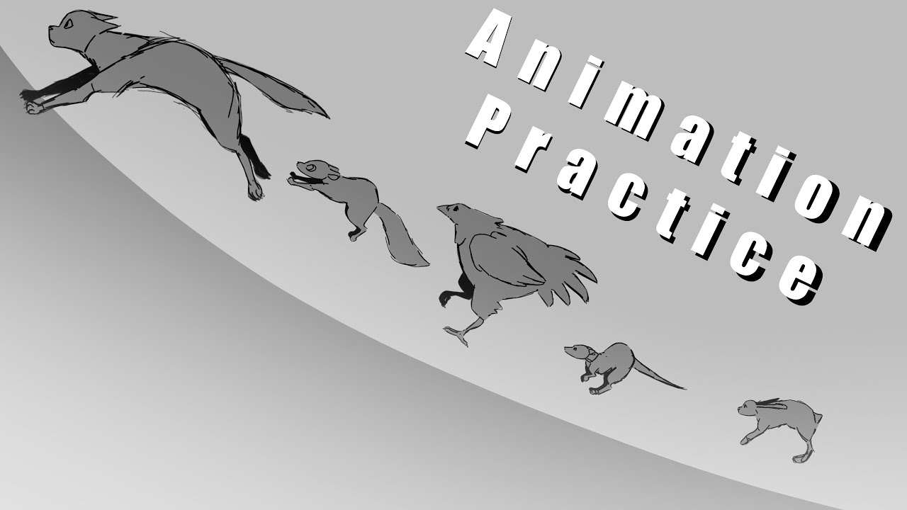 Animation Practice #3 // Run cycles // Flipaclip - YouTube