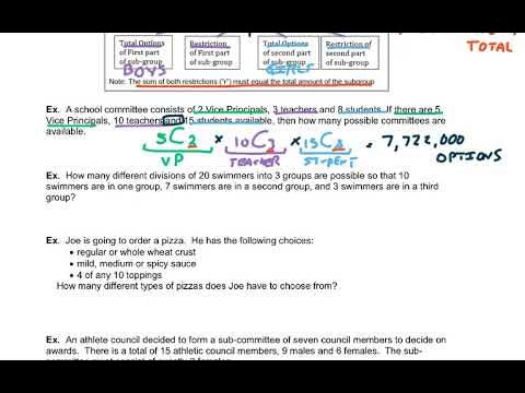 Counting Methods Lesson 6.3 - YouTube
