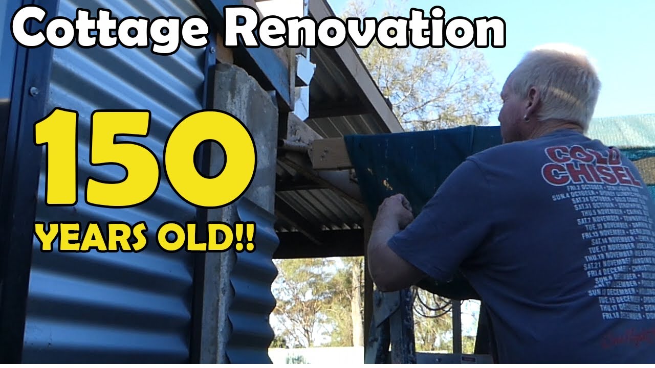 Renovating Our 150-Year-Old Cottage: Gutters & Stone Wall Repair DIY ...