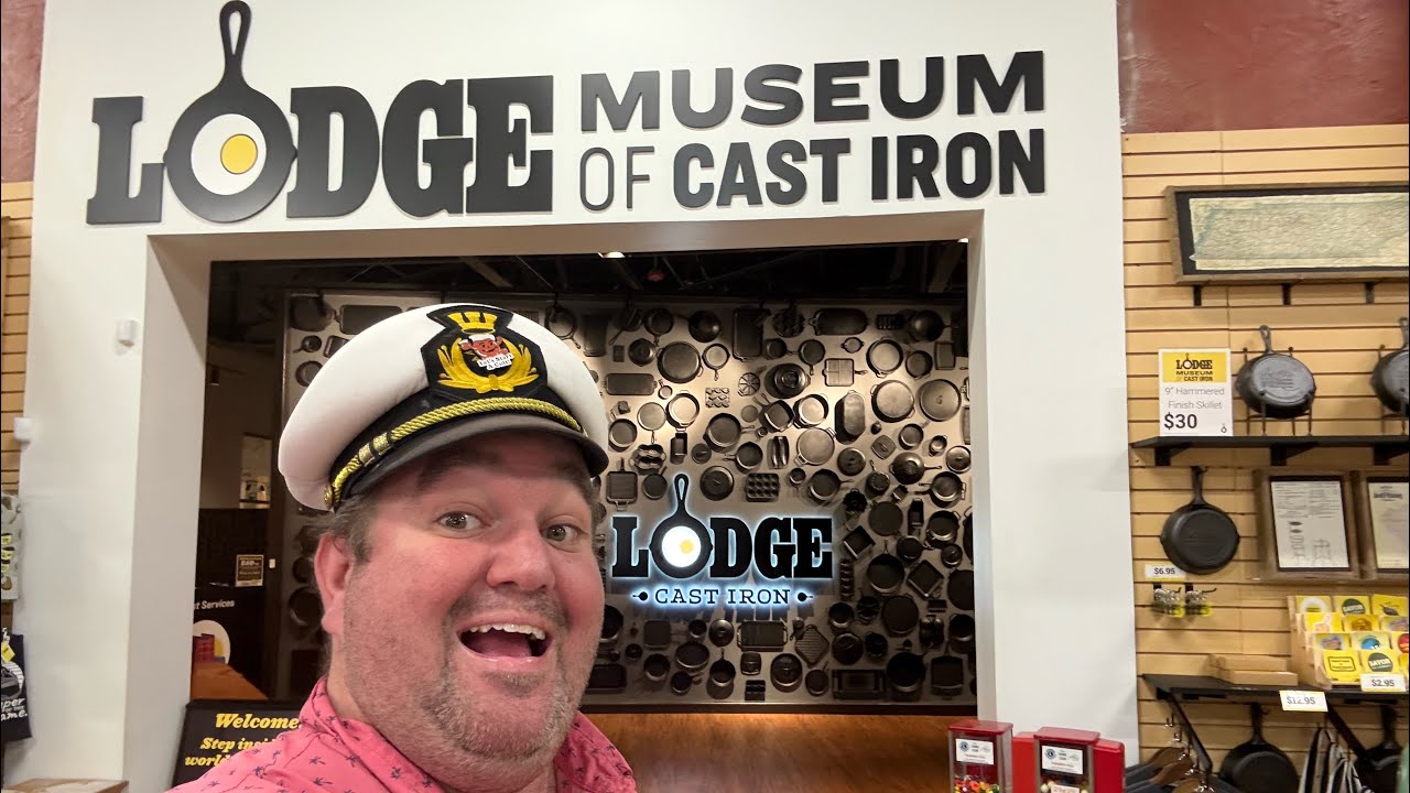 Lodge Museum: A Visit To Where Cast Iron Is Made! - YouTube