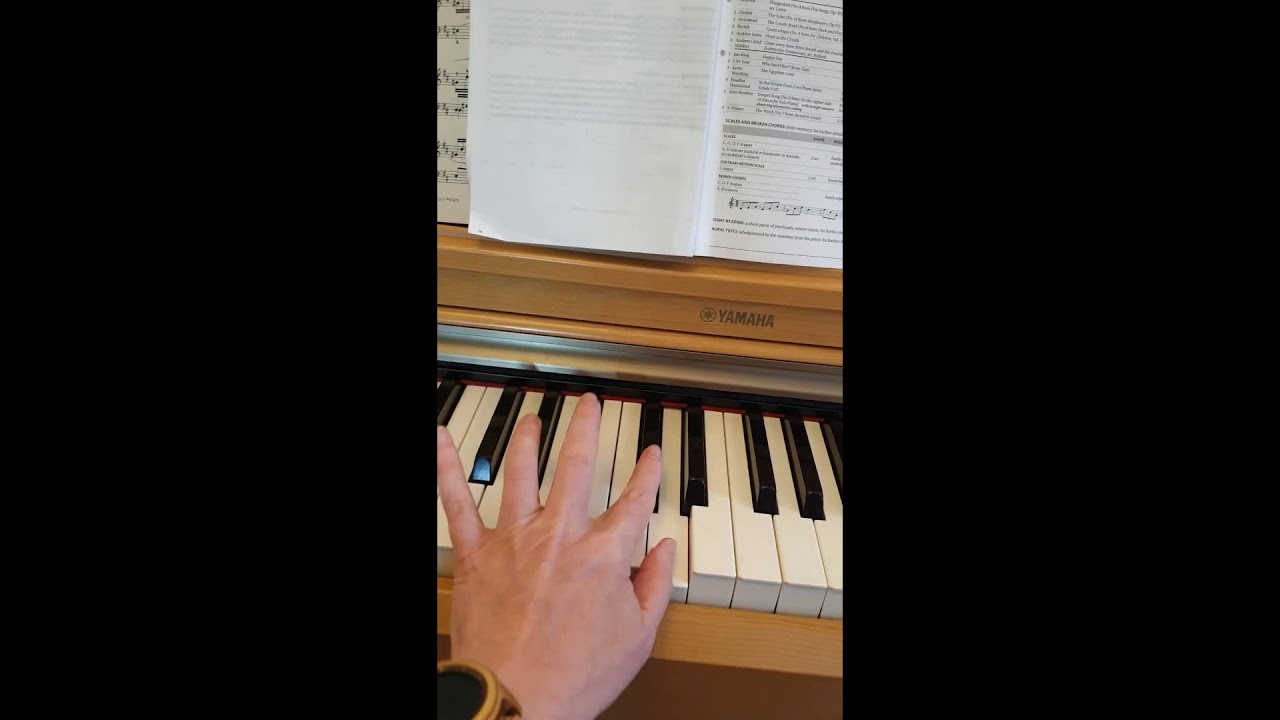 Grade 1 ABRSM Scales - YouTube