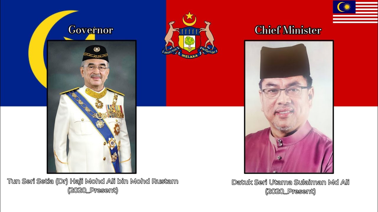 "Melaka Maju Jaya" Governor And Chief Minister Malacca (2020) - YouTube