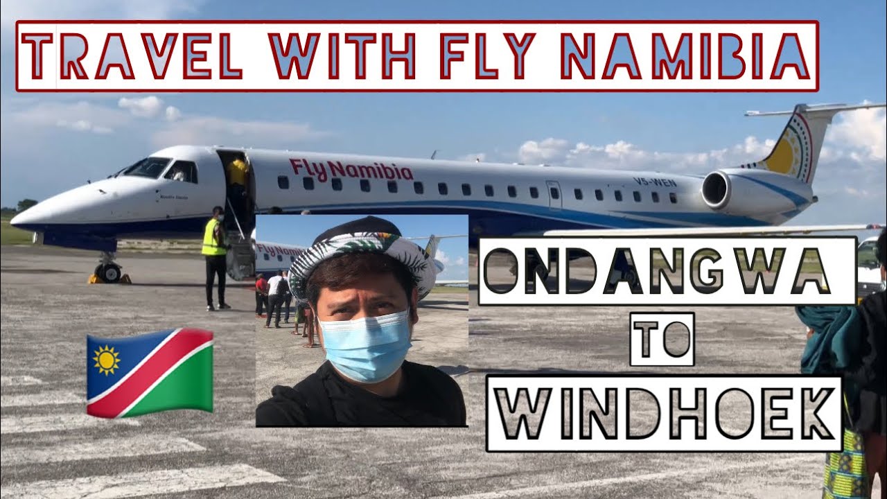 Fly Namibia Airlines: Flying from Ondangwa Airport To Eros Airport (New ...