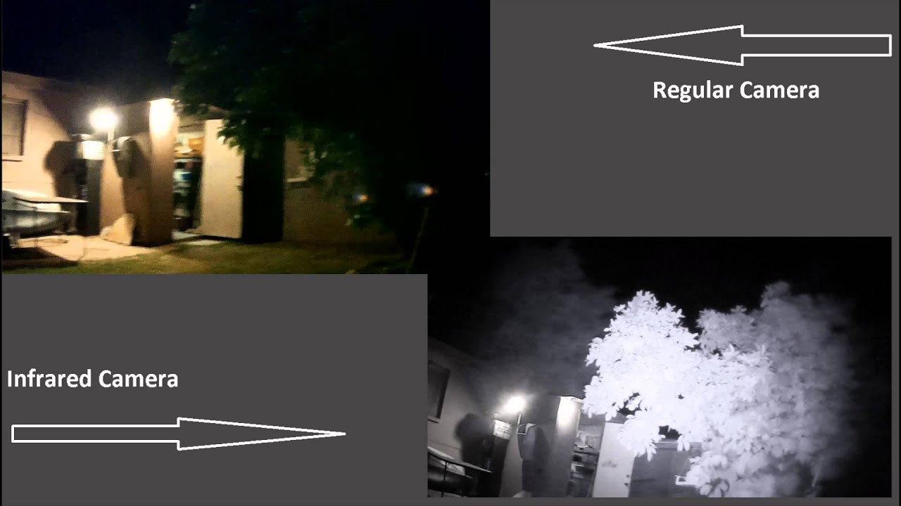 IR vs Regular Camera on Drone - YouTube
