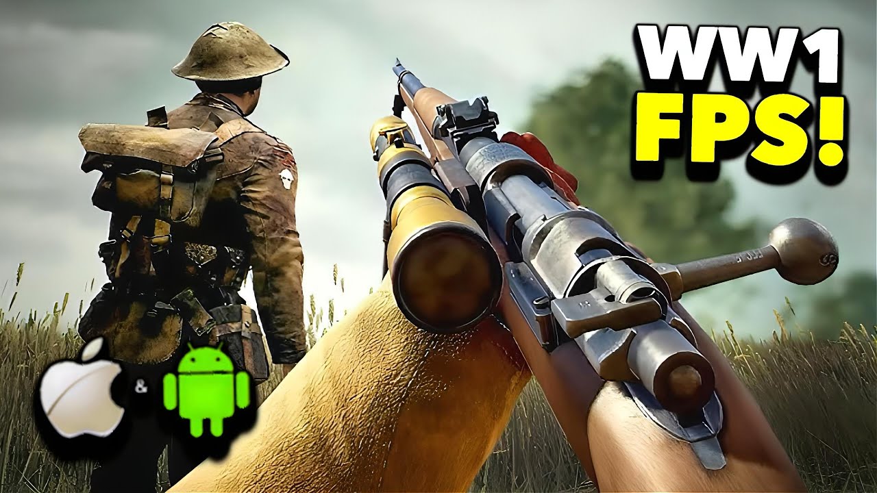 NEW GAME LIKE BATTLEFIELD 1 ON MOBILE... (WW1 FPS GAME) - YouTube