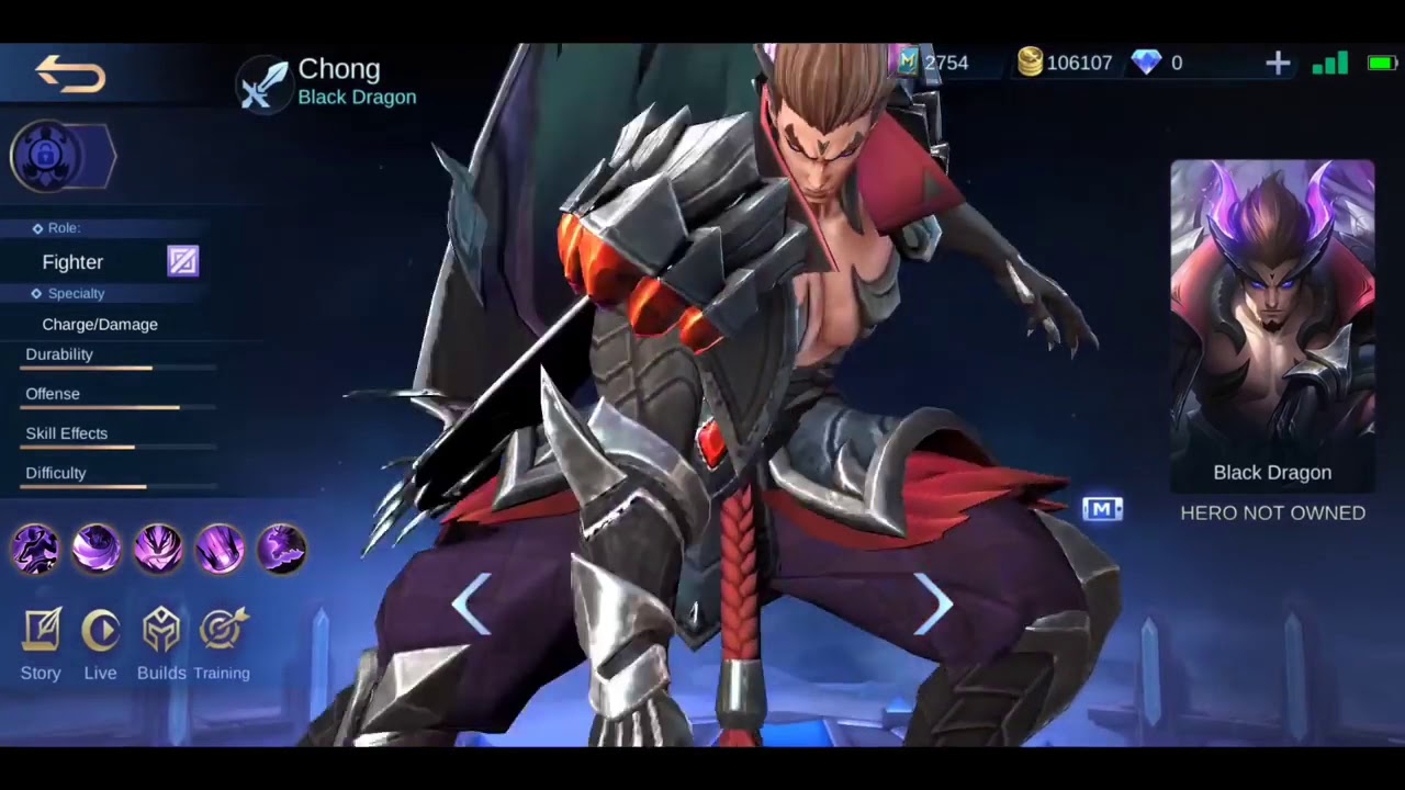 Chong new hero in mobile legend - YouTube
