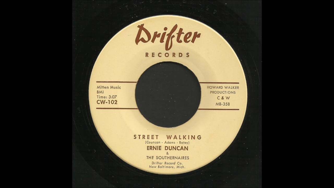 Ernie Duncan - Street Walking - Country 45 - YouTube