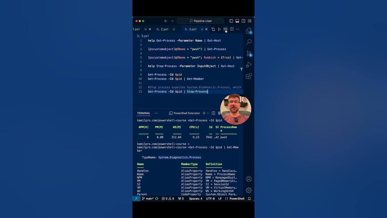 PowerShell Pipeline part 2 - YouTube