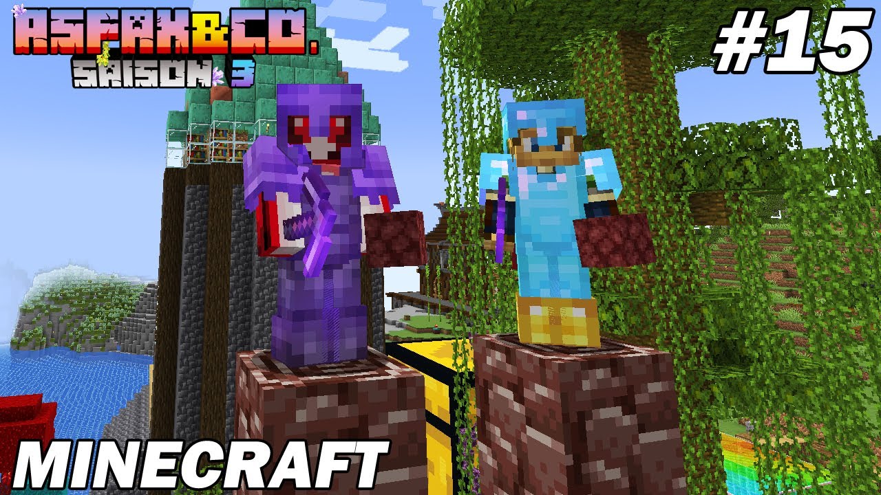 La finale de la course à la netherite ! Minecraft Asfax&Co S3 Ep15 ...