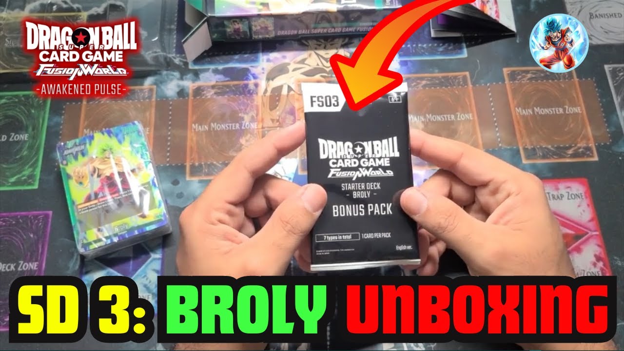 DBS FUSION WORLD: STARTER DECK 3: BROLY UNBOXING! - YouTube