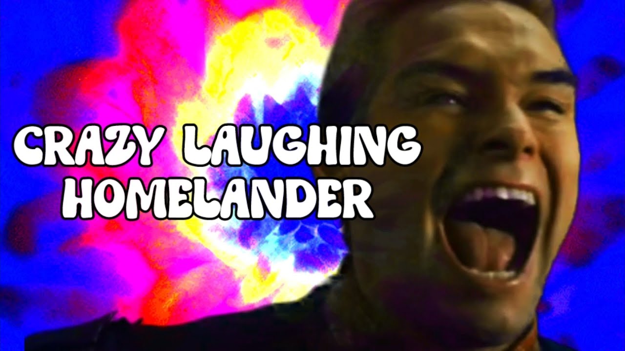 Homelander Psychotic Breakdown Laughing for 60 Seconds - The Boys - YouTube