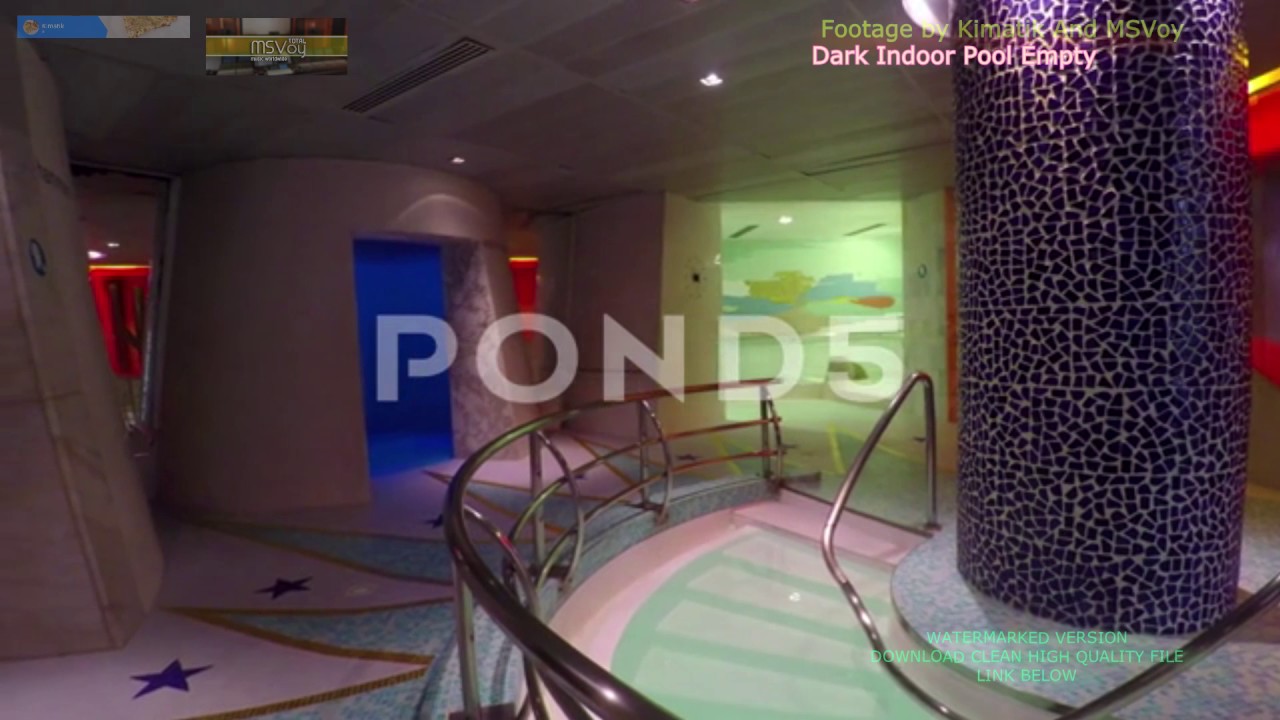 Dark Indoor Pool Empty - Stock Footage / Royalty Free Music - YouTube