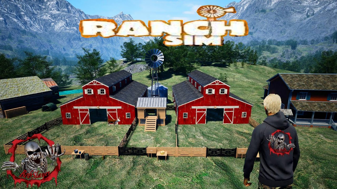 RANCH SIMULATER Ep11 !! BIG UPDATE !! Stable Building and We are off to ...