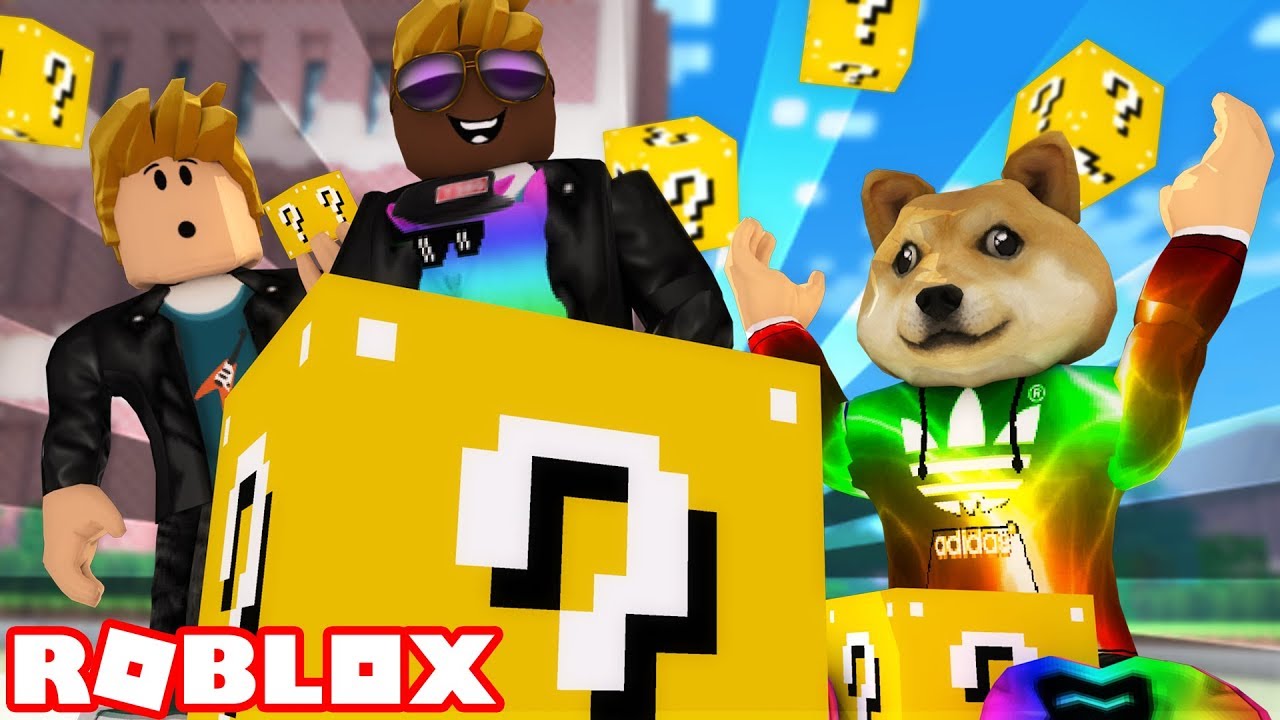 😍 Vuelven Los Lucky Blocks En Roblox 😂 Youtube