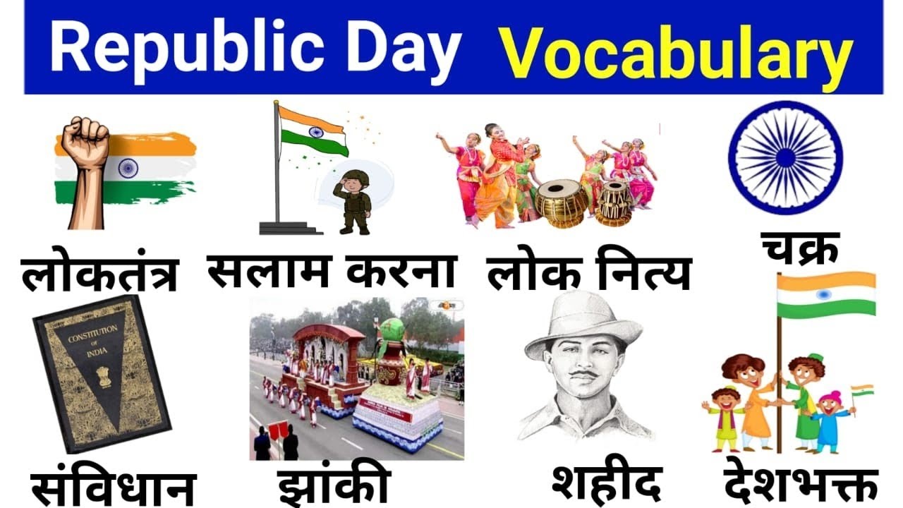 Republic Day Related Word Meaning | 26 January Vocabulary | Daily ...
