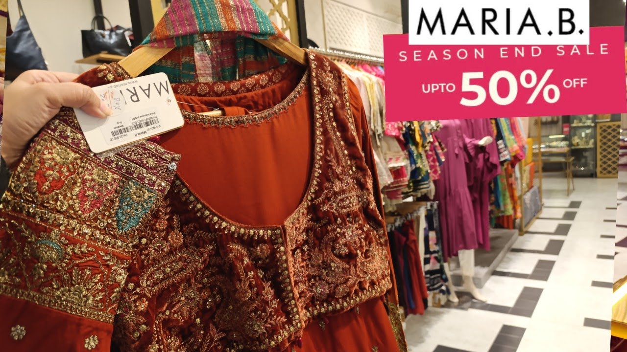 Maria B Sale 2025🔥 Maria B New Summer Collection 2025 ️👌📣 - YouTube
