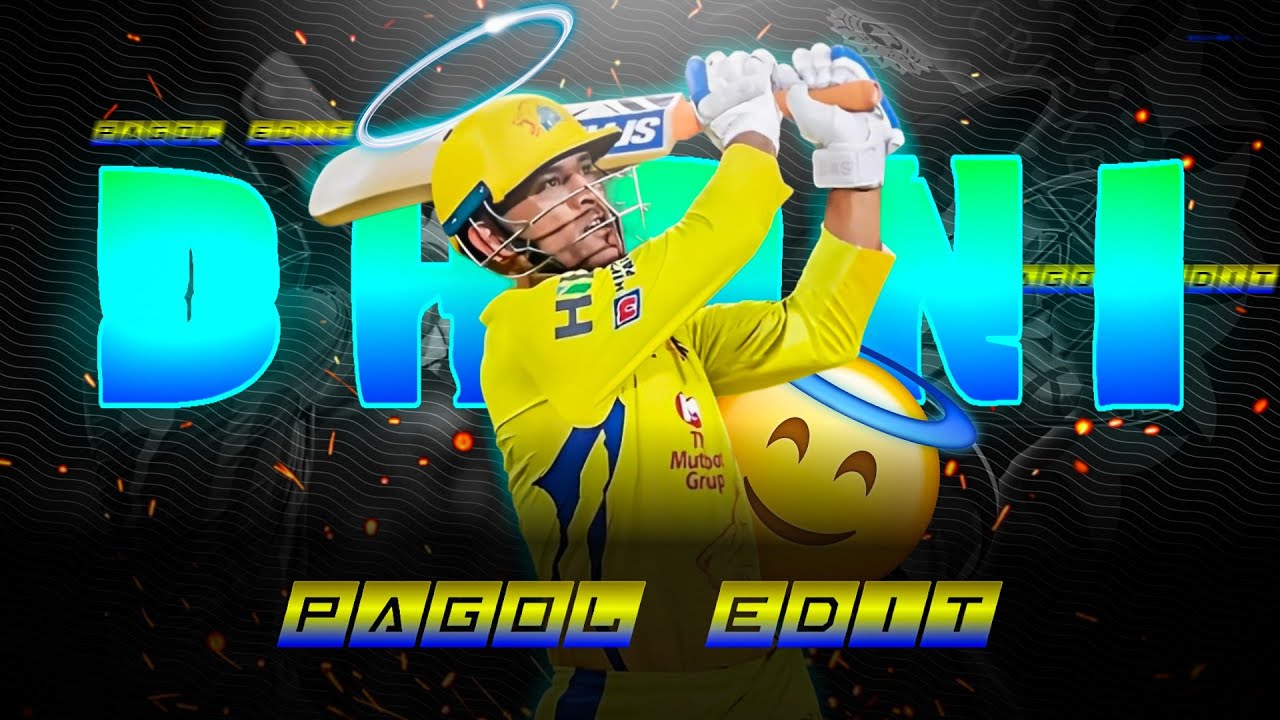 PAGOL Edit - Ft. MS DHONI 🥵 // MS DHONI ATTITUDE STATUS 🔥 // pagol song ...