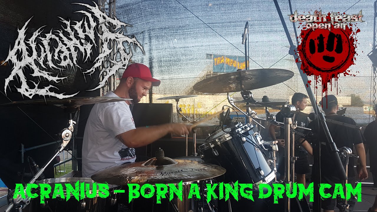 Acranius - Born a King ( Live Drum Cam ) - YouTube