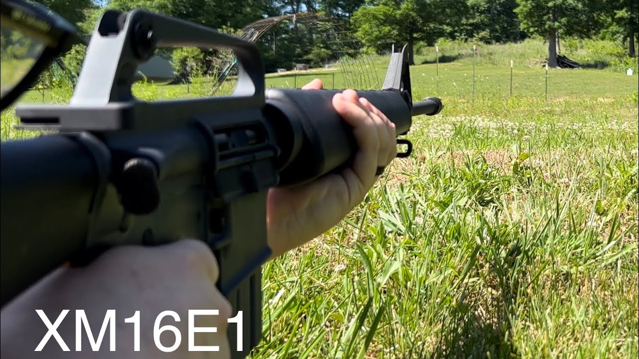 M16 From Vietnam? XM16E1 Clone - YouTube