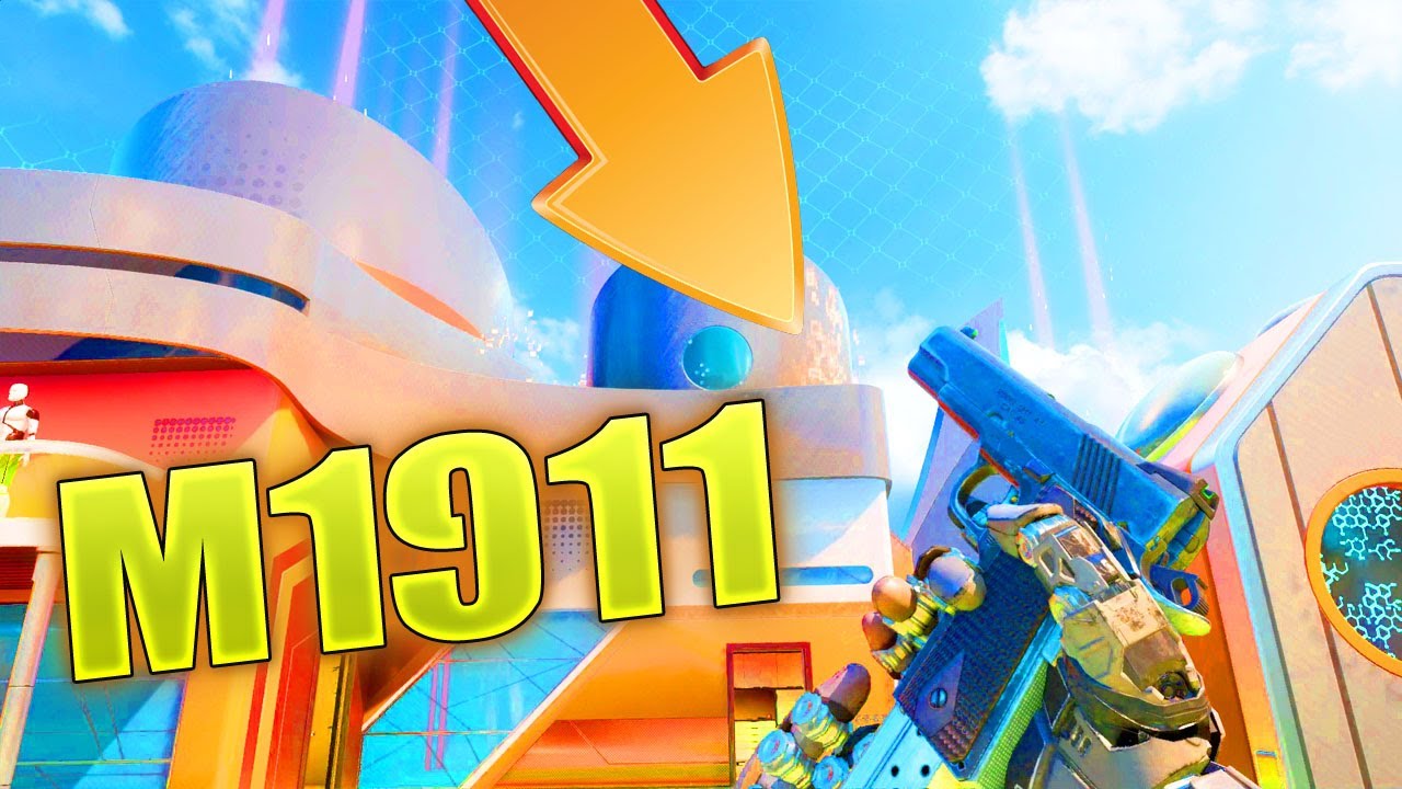 Le 1911 sur BLACK OPS 3 - Nouvelle Arme DLC BO3 - YouTube