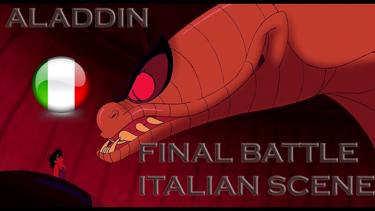Aladdin - Final Battle (Italian) Aladdin - Battaglia Finale (ITA) HD ...