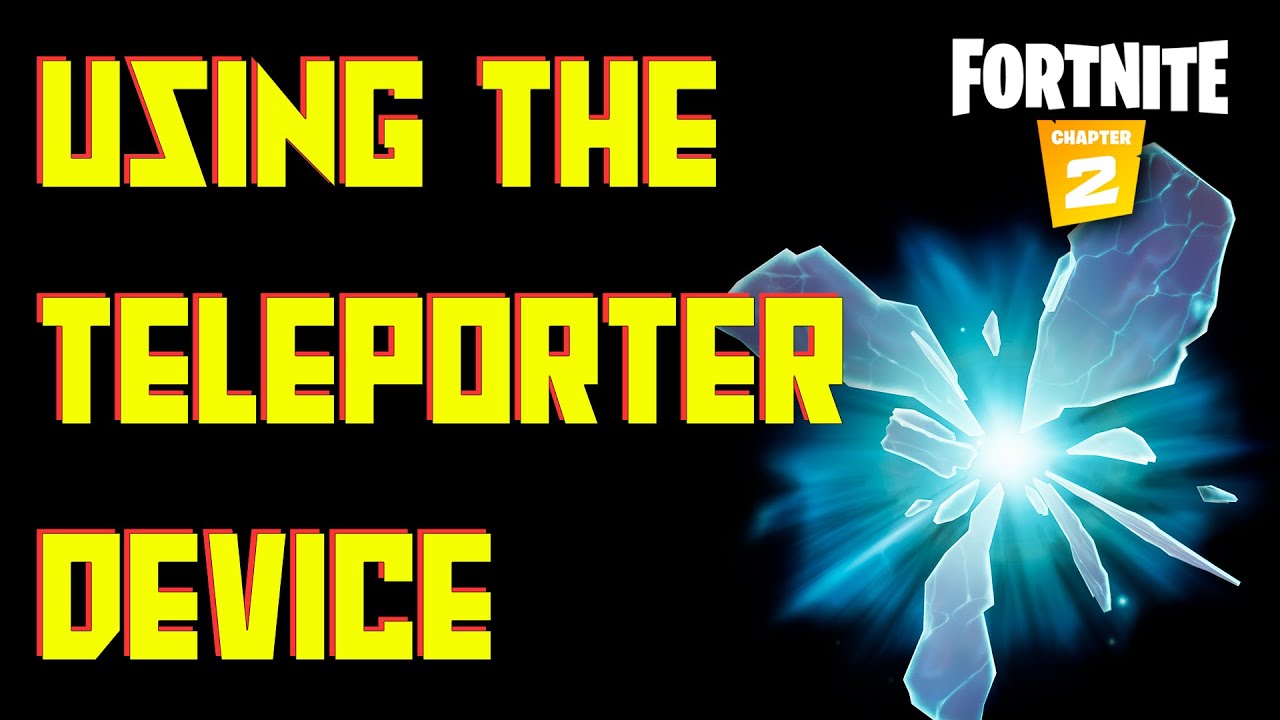 Advanced Teleporter Device Tutorial in Fortnite! - YouTube