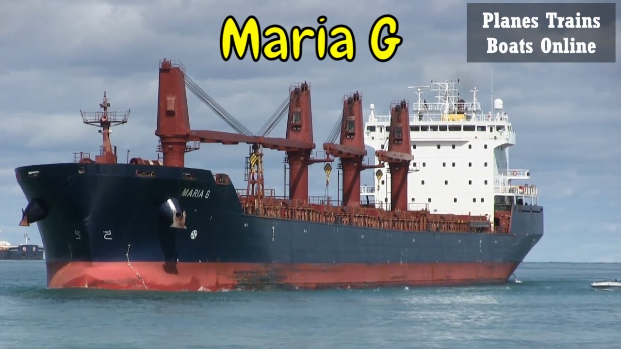 Maria G 200m 656 Footer Bulk Carrier Cargo Freighter Ship In Great ...