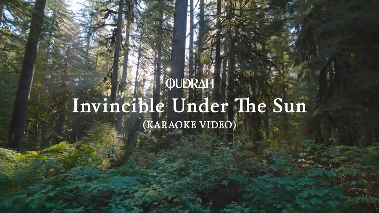 Qudrah - Invincible Under The Sun (Official Karaoke Video) - YouTube