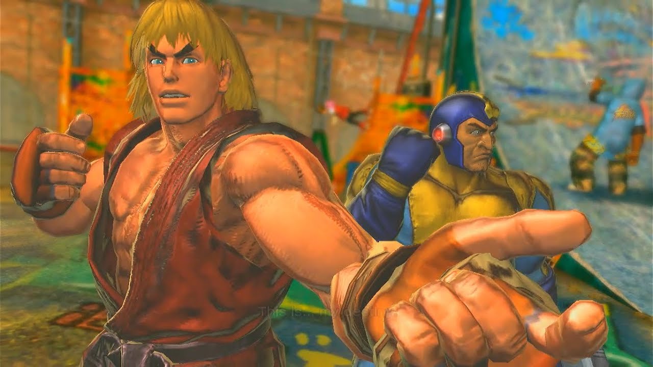Street Fighter X Tekken Ken and MEGA MAN request - YouTube