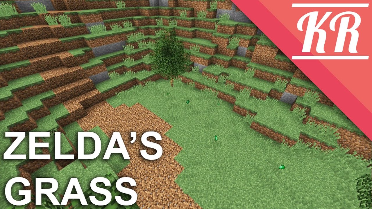 [MM] Minecraft: Zelda's grass in minecraft? - YouTube
