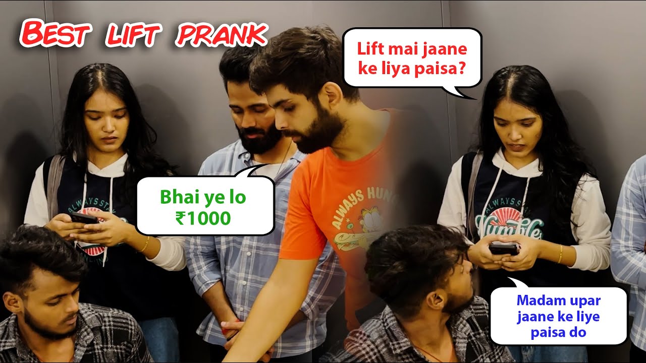 Lift Prank Part 1 | Elevator Prank | @mumbaikpranksterz - YouTube