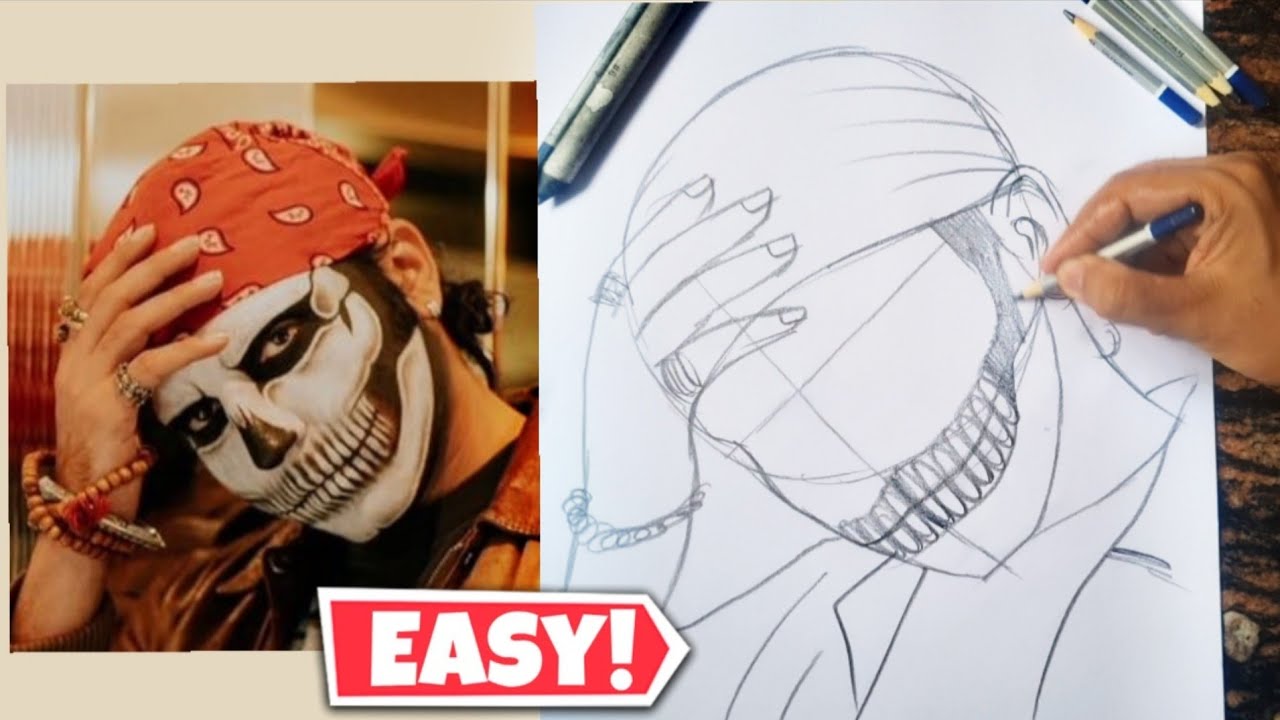 How to draw Talwiinder drawing | Easy Talwiinder drawing #talwiinder # ...