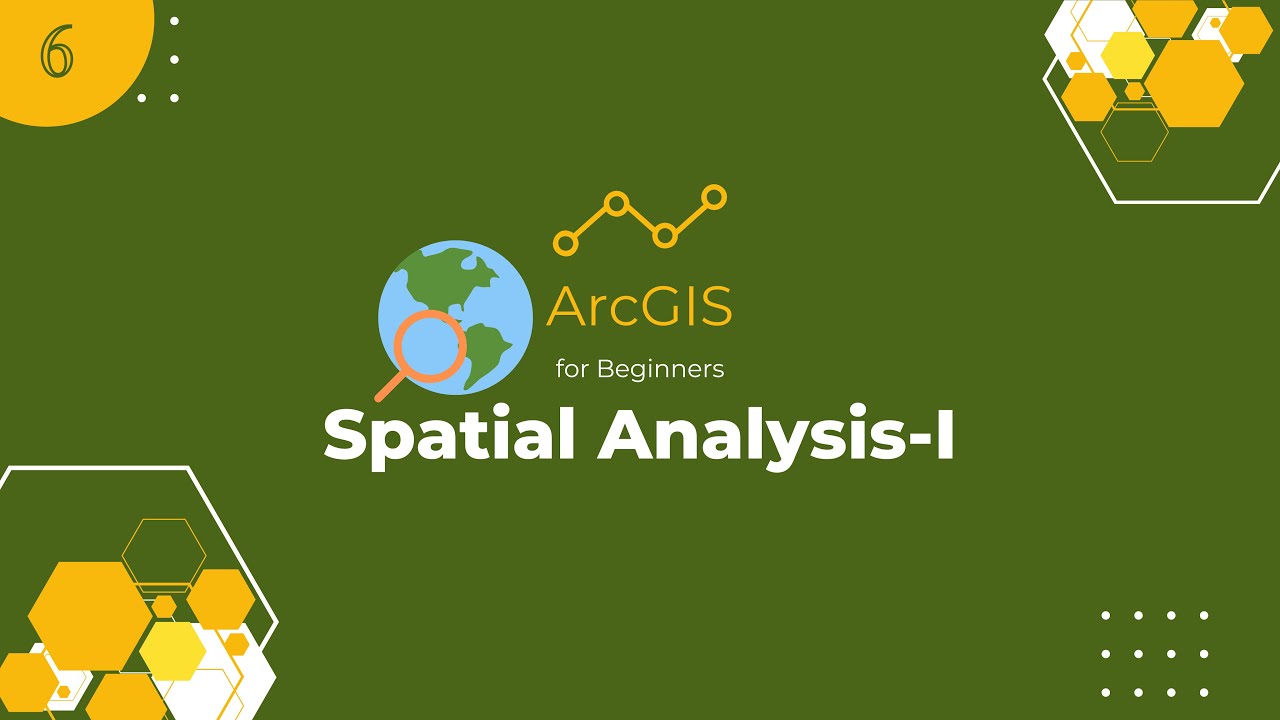 Spatial Analysis on ArcGIS || Project 01 || Basic ArcGIS || ArcGIS for Beginners - YouTube