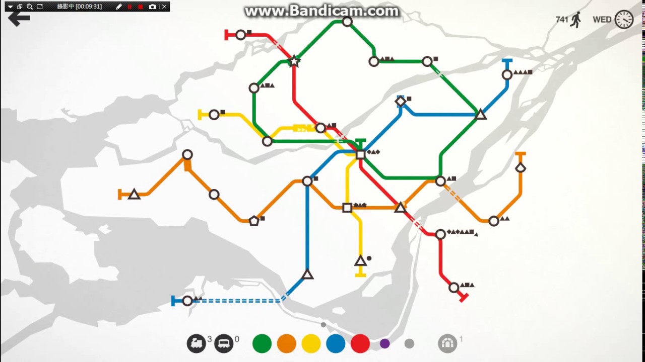 Mini Metro #3 Montreal (Christmas Special) - YouTube