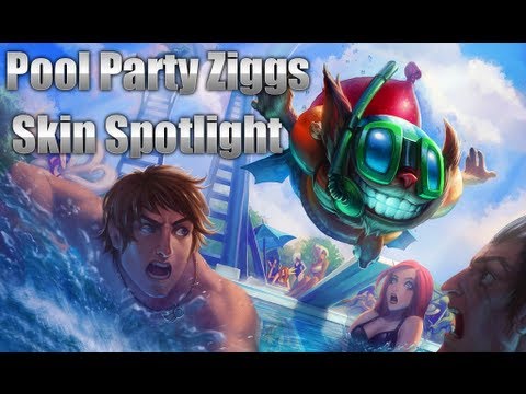 Pool Party Ziggs Skin Spotlight - YouTube