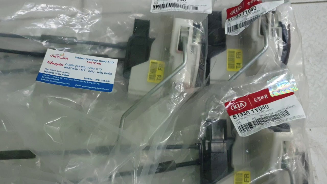 813201Y040/813201Y020 Ổ Khoá Ngậm Cửa trước phải Kia Morning Picanto ...