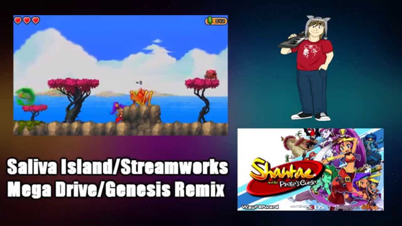 Saliva Island (Shantae and the Pirate's Curse) | 16-bit Sega Remix ...